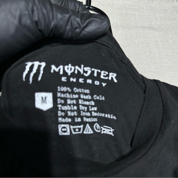 Monster | Shirts | Monster Energy Drink T Shirt Mens M Black | Poshmark